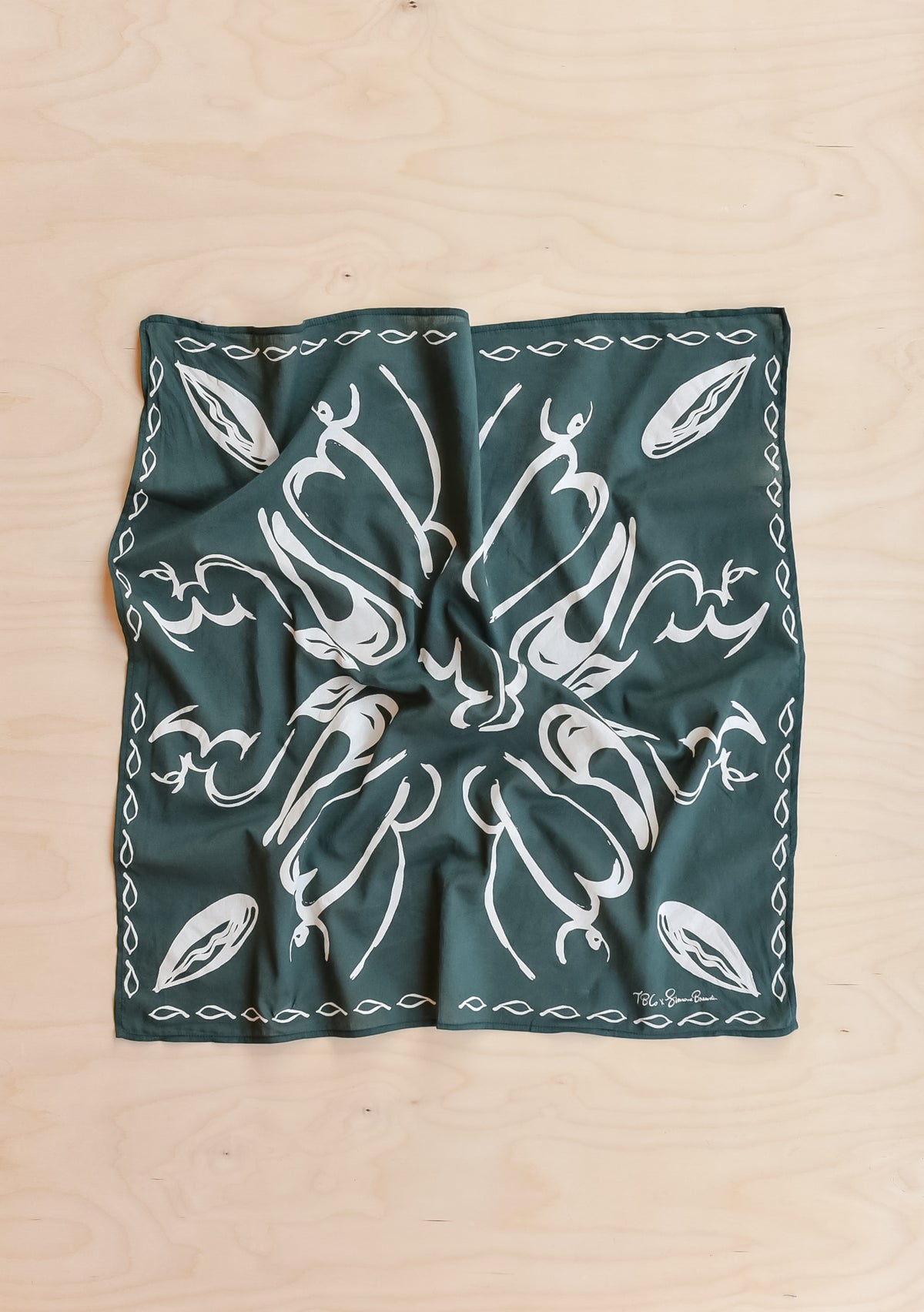 The Artist Series TBCo x Simone Brewster Cotton Scarf