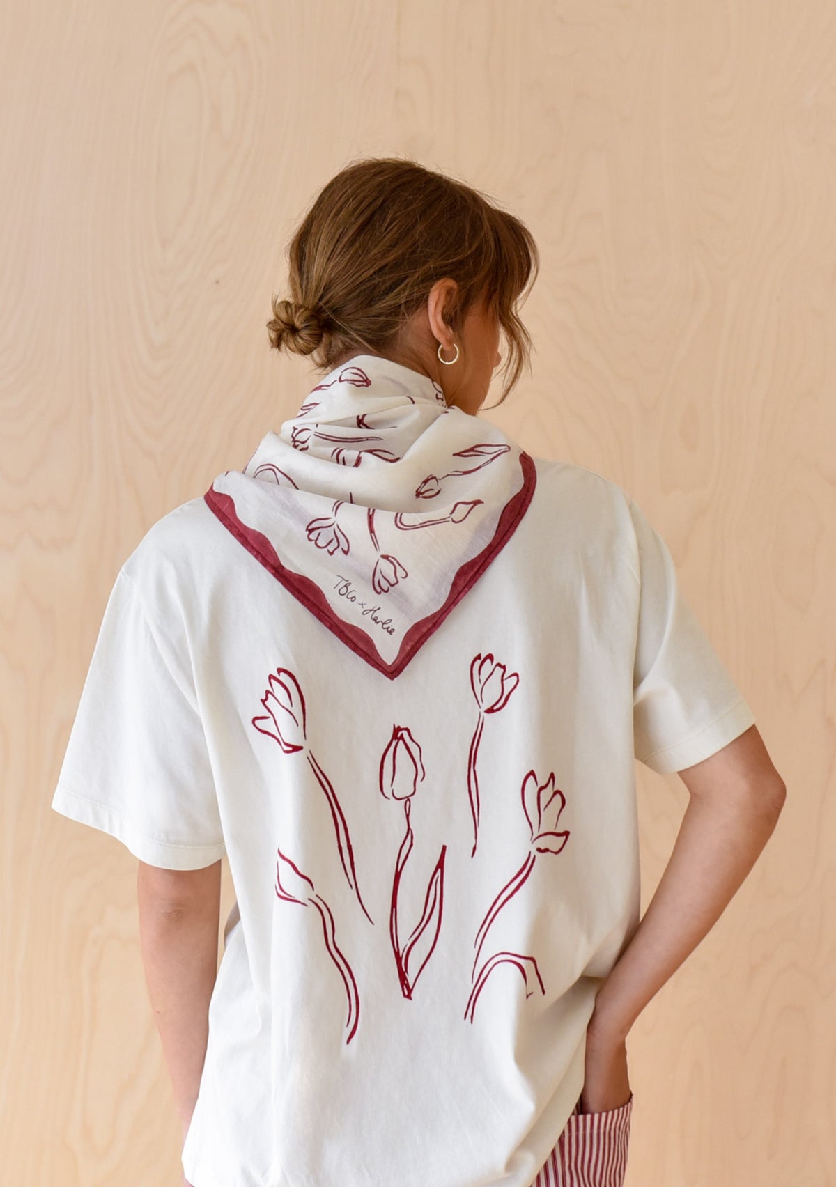 TBCo | Women's Cotton T-Shirt in Ecru Sun